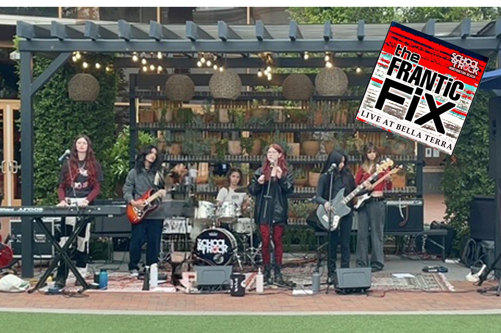 Frantic Fix - School of Rock Huntington Beach Houseband Show - LIVE ...