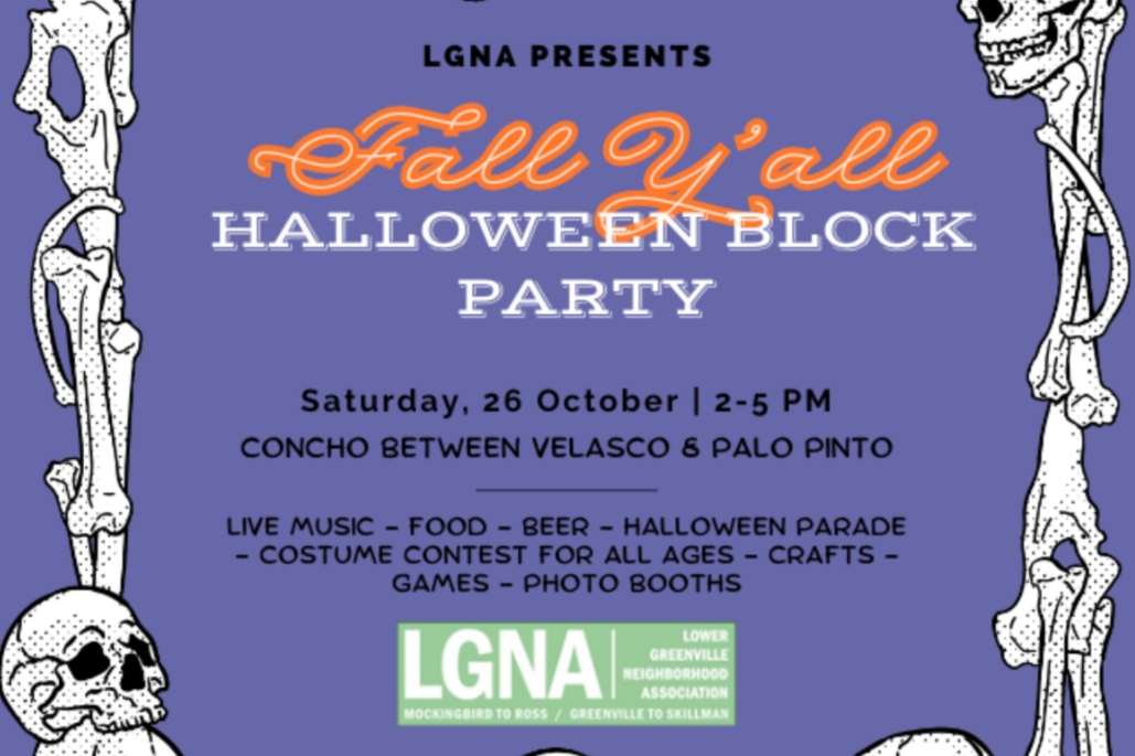 LGNA Presents FALL Y'ALL HALLOWEEN BLOCK PARTY!