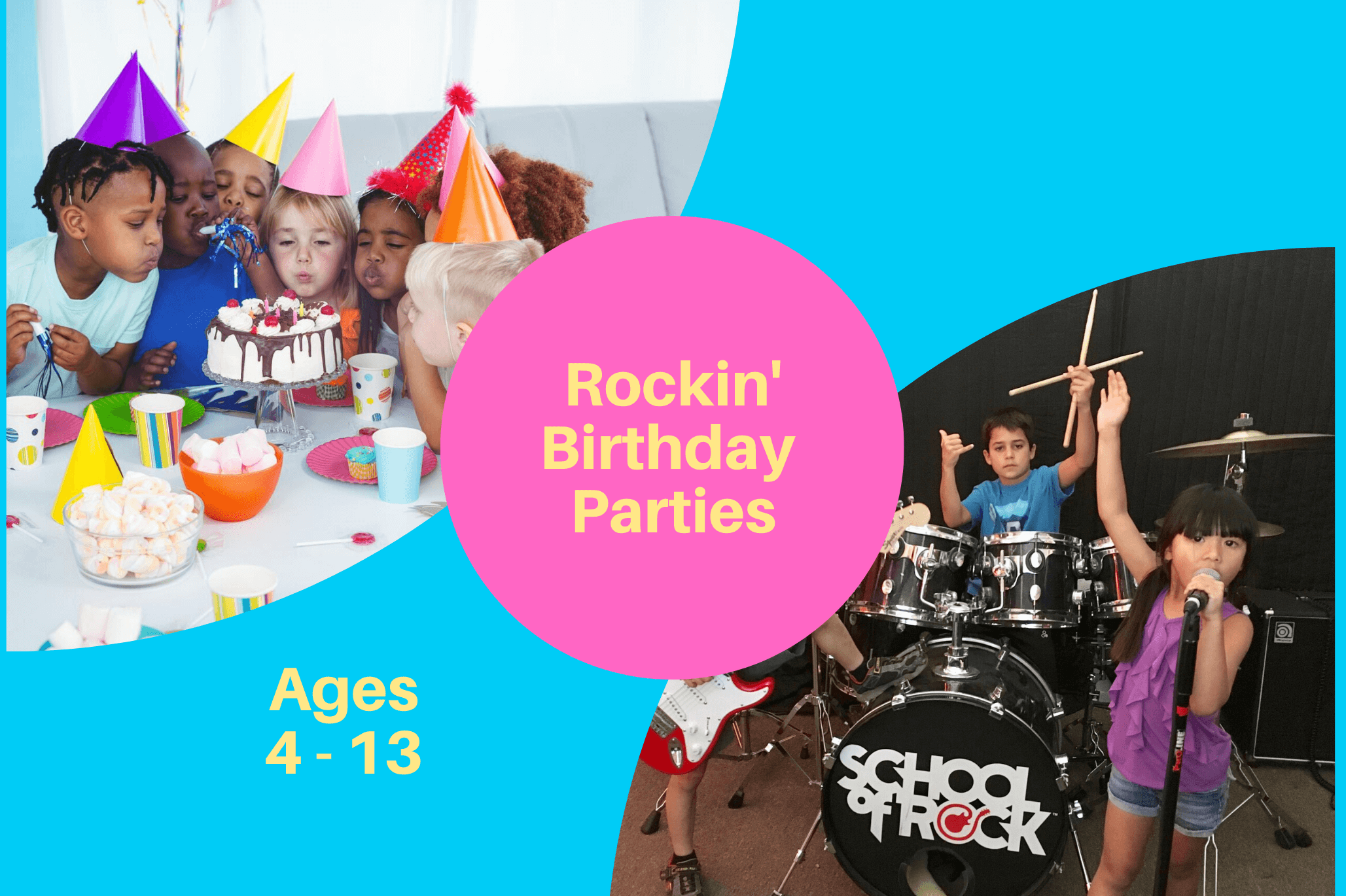 Rock-n-Roll Birthday Parties for Kids