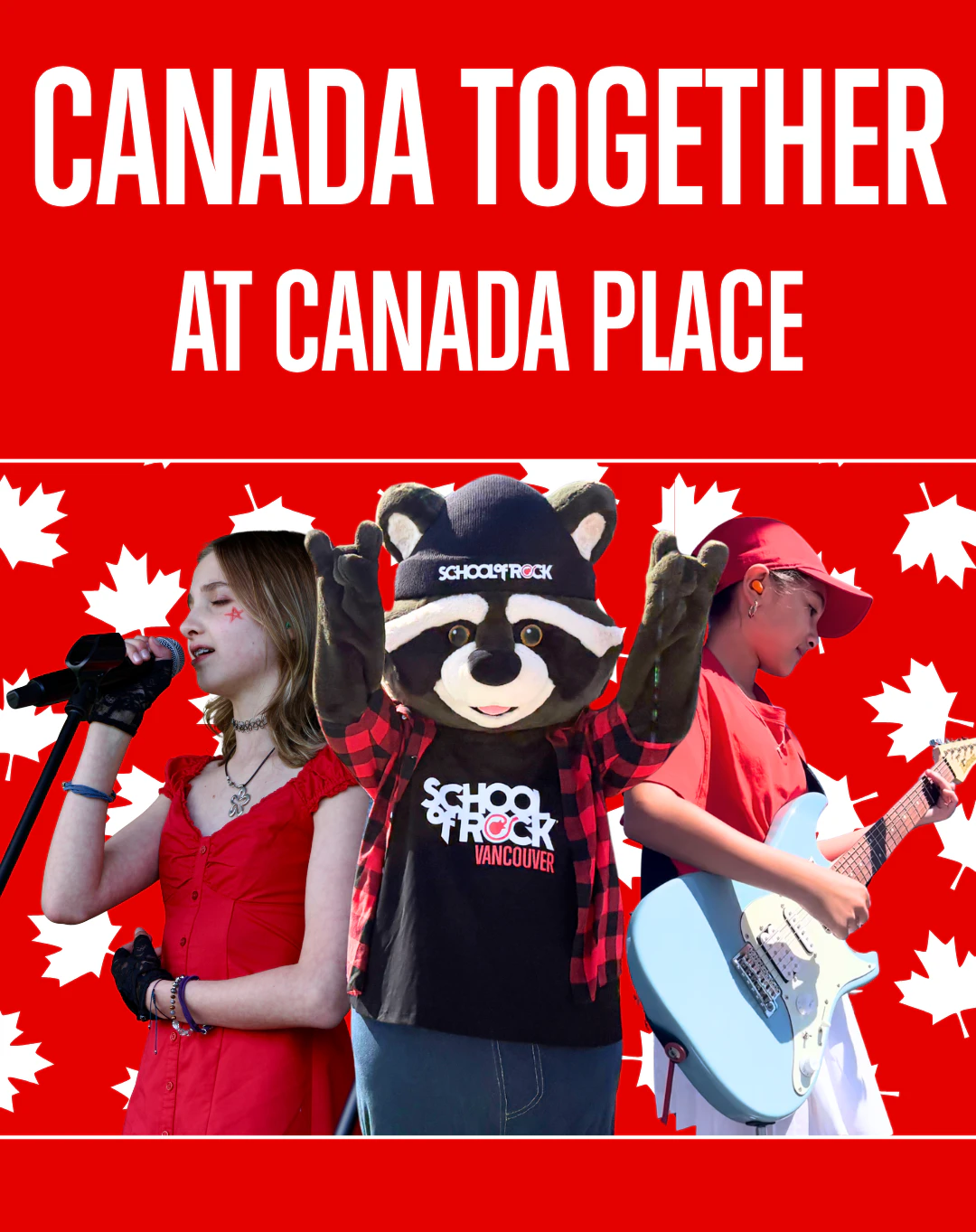 School of Rock Vancouver at Canada Place