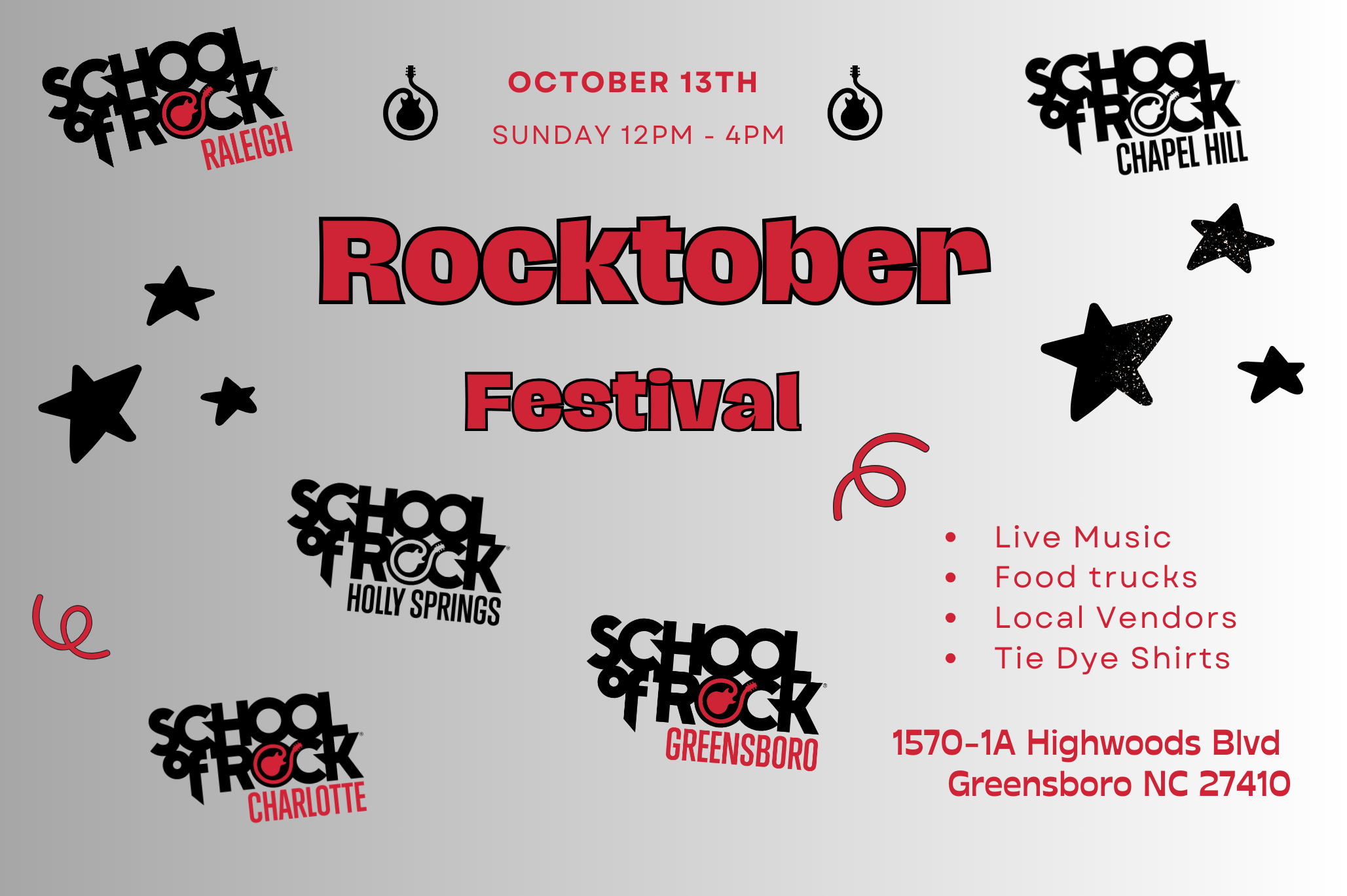School of Rock Greensboro to host first annual Rocktober Festival
