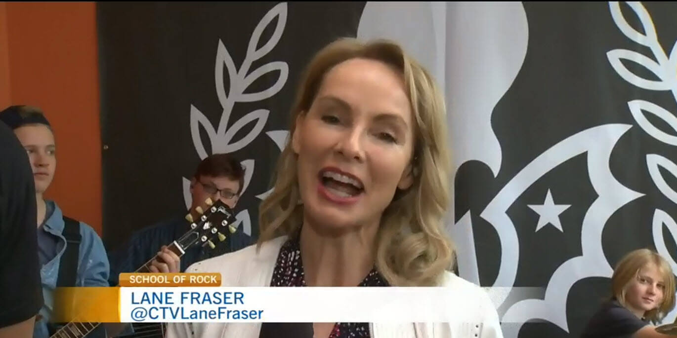 CTV Morning News Visits School of Rock Calgary
