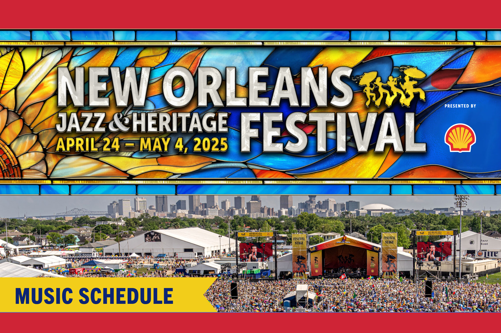 New Orleans Jazz & Heritage Festival Cubes Released